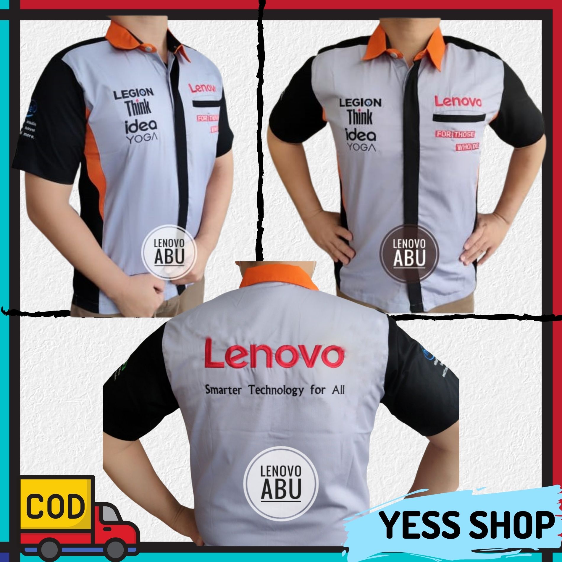 Best Seller Seragam Komputer LENOVO | Kaos Komputer LENOVO | Baju ...
