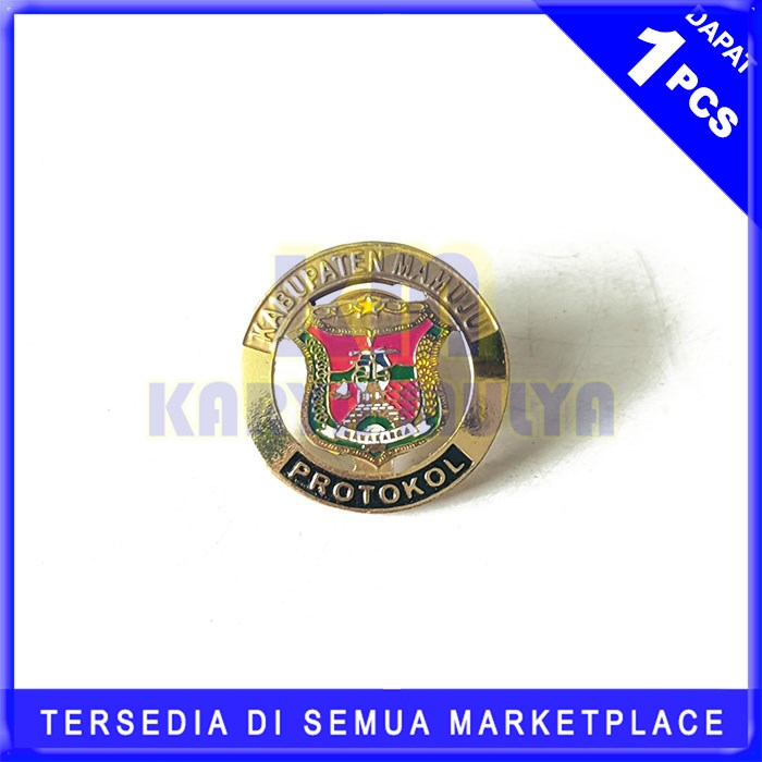 Pin Logo Daerah Protokol Pin Protokol Kabupaten Mamuju - Karya Mulya ...