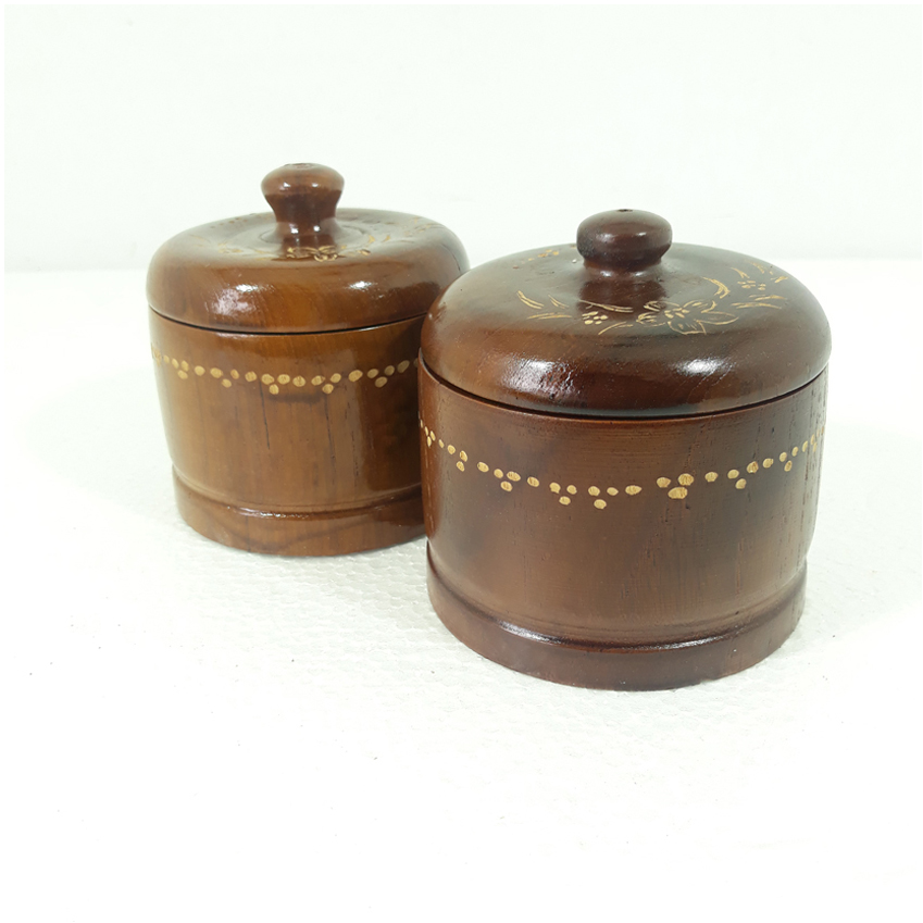 Set Toples Tempat Cemilan Model Mini Cukit Kayu Jati | Lazada Indonesia