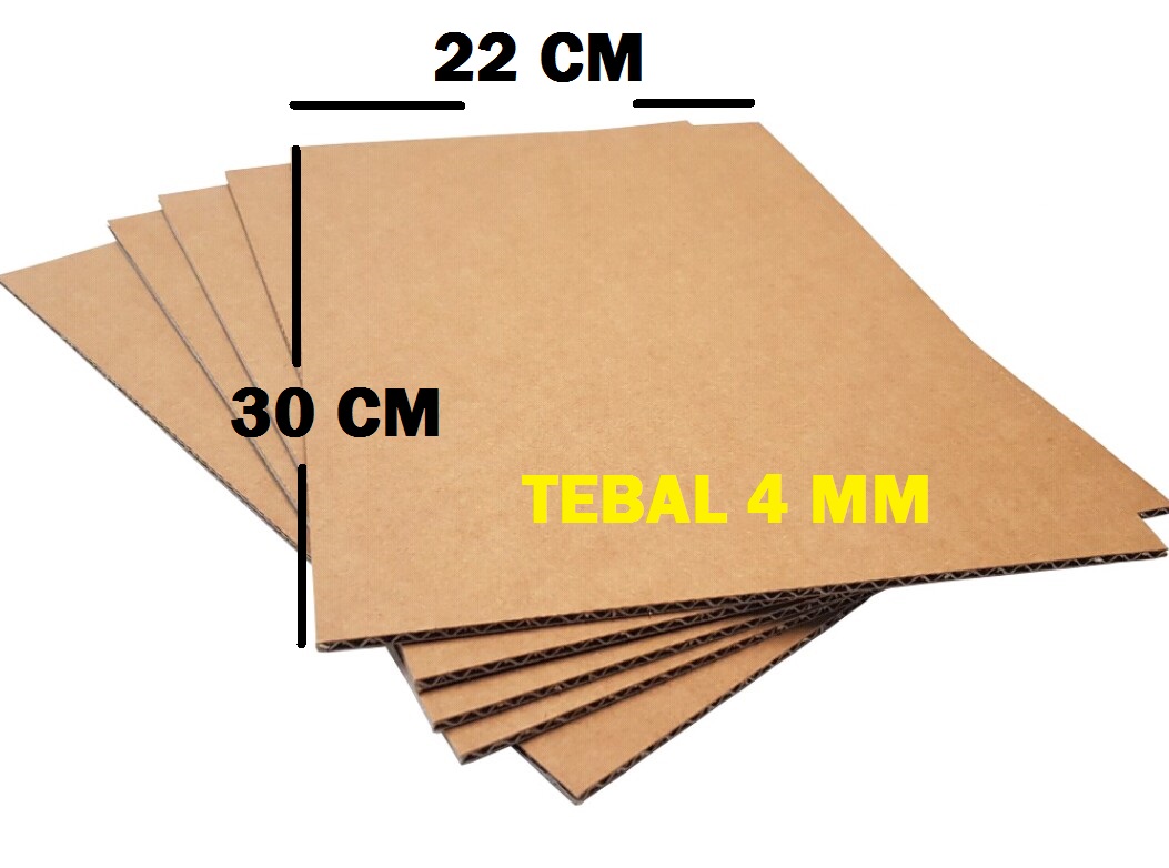 Karton Sheet Sheet Packing 30 X 22 CM Kardus Sheet Packing Kardus ...