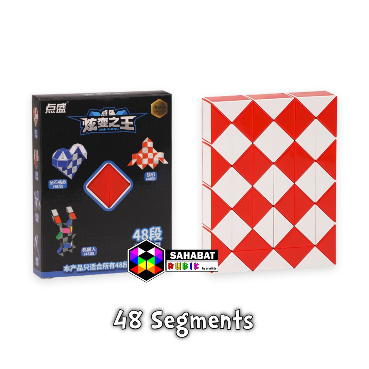 Dian Sheng Rubik Snake Biru | Lazada Indonesia