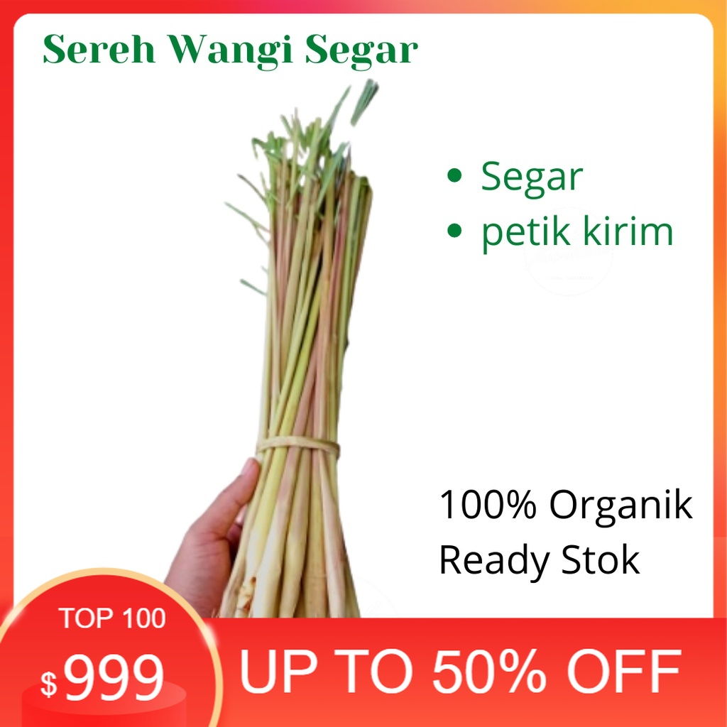 SEREH WANGI SEGAR SERAI MERAH LANANG HERBAL BERKHASIAT 1 kg | Lazada ...