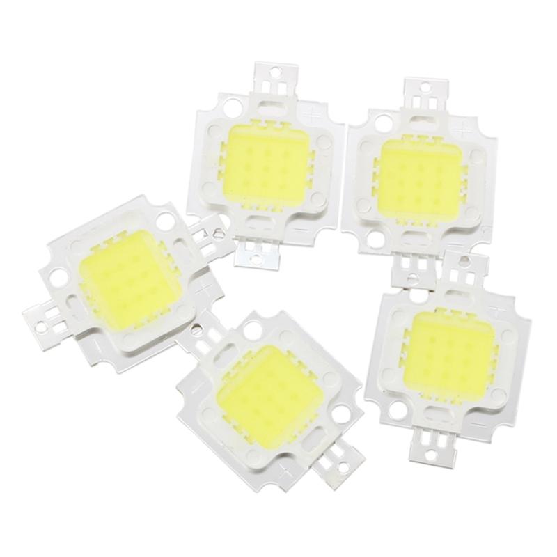 20PCS 10W LED Pure White High Power 1100LM LED Lamp SMD Chip light Bulb ...