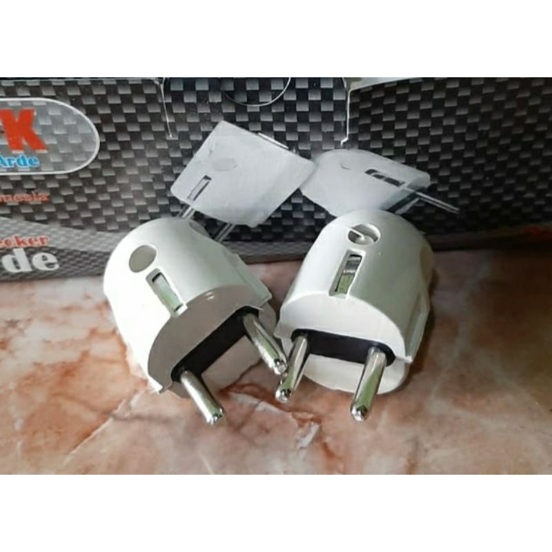 Steker Colokan Listrik Arde 2 Phase Fase | Lazada Indonesia