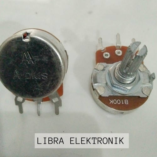 POTENSIO MONO BESAR 100K A PLUS | Lazada Indonesia