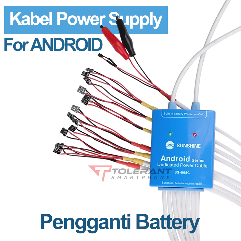 KABEL POWER SUPPLY PENGGANTI BATTERY ANDROID / ANDROID MECHANIC POWER ...