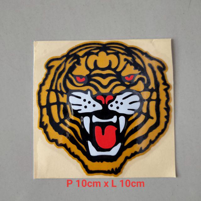 stiker cutting MACAN HARIMAU SINGA MAUNG BESAR KUALITAS TERBAIK ...