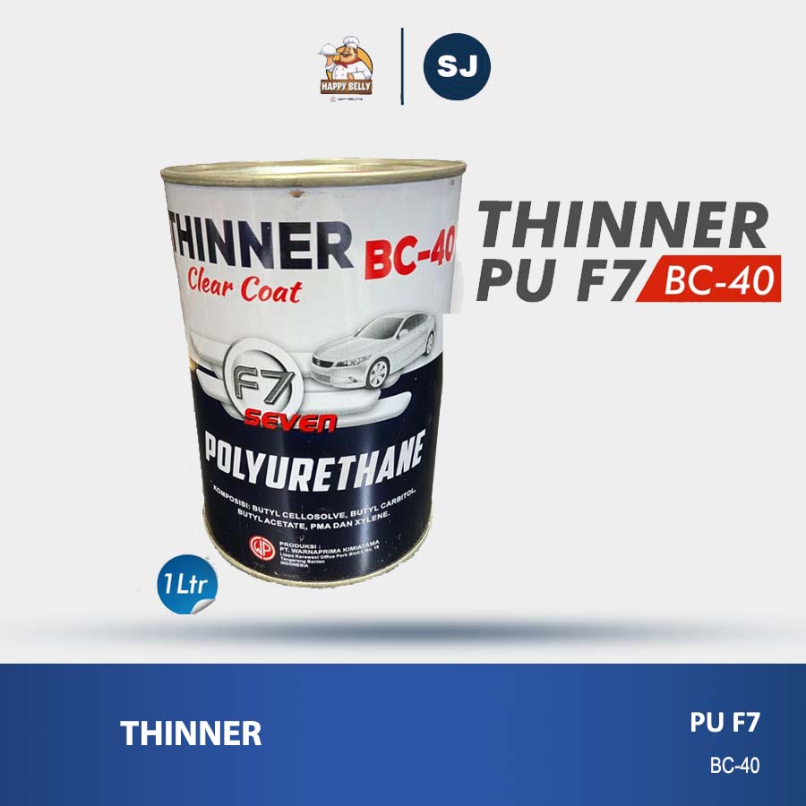 Warnaprima Kimiatama THINNER PU F7 Clear Coat BC 40 Pengencer Cat