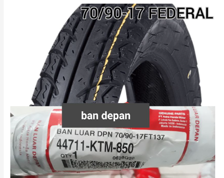 Ban honda 70 / 90 KTM ring 17 , ban depan supra x , revo , blade ...