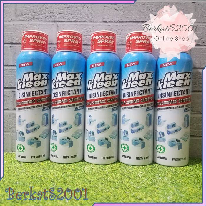 Max Kleen Disinfectant Spray 200Ml | Lazada Indonesia