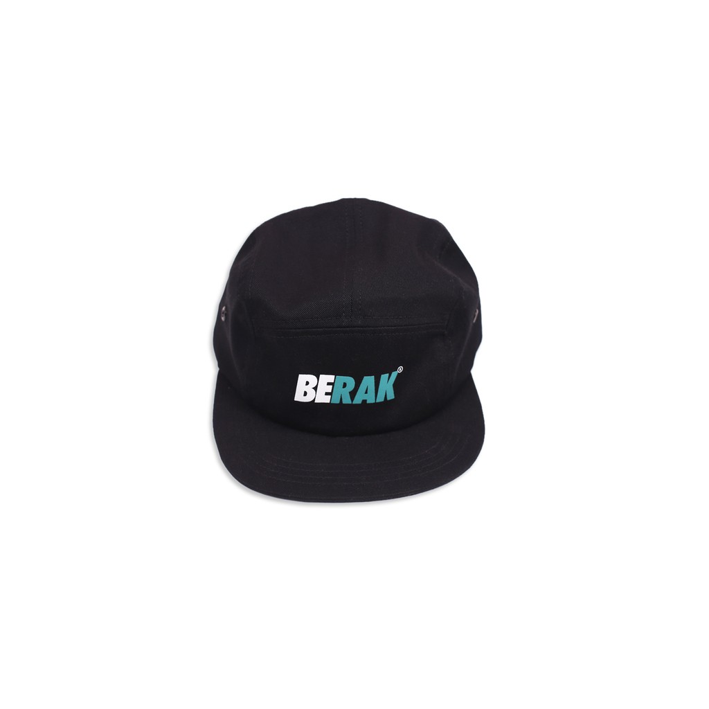 Berak Hat / Caps / Topi 5 Panel - Zeus Black | Lazada Indonesia