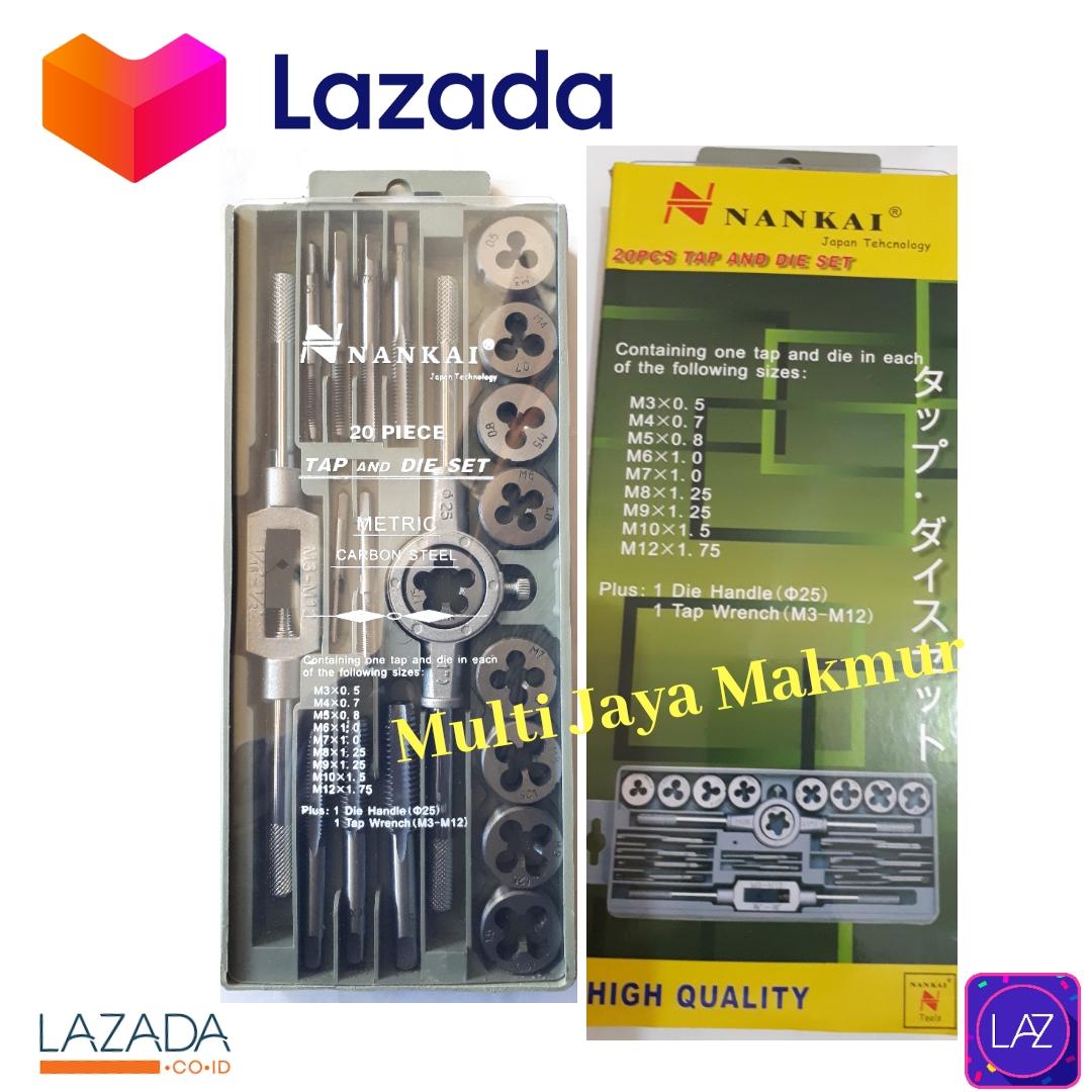 TAP SNEI SET 20 PCS HSS NANKAI | Lazada Indonesia