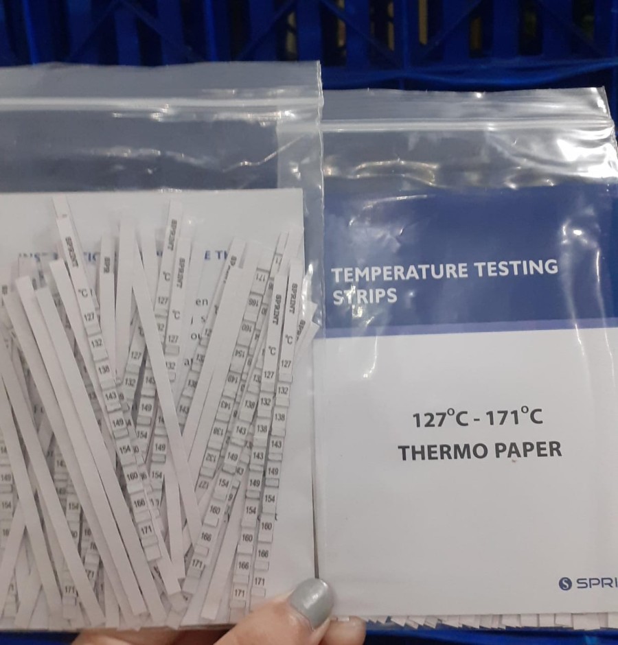Thermopaper Suhu 127-171C Temperature Testing Strips | Lazada Indonesia