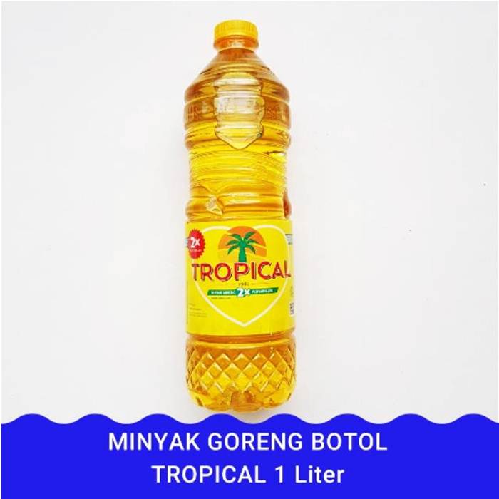 Minyak Goreng Tropical Botol 1 Liter | Lazada Indonesia