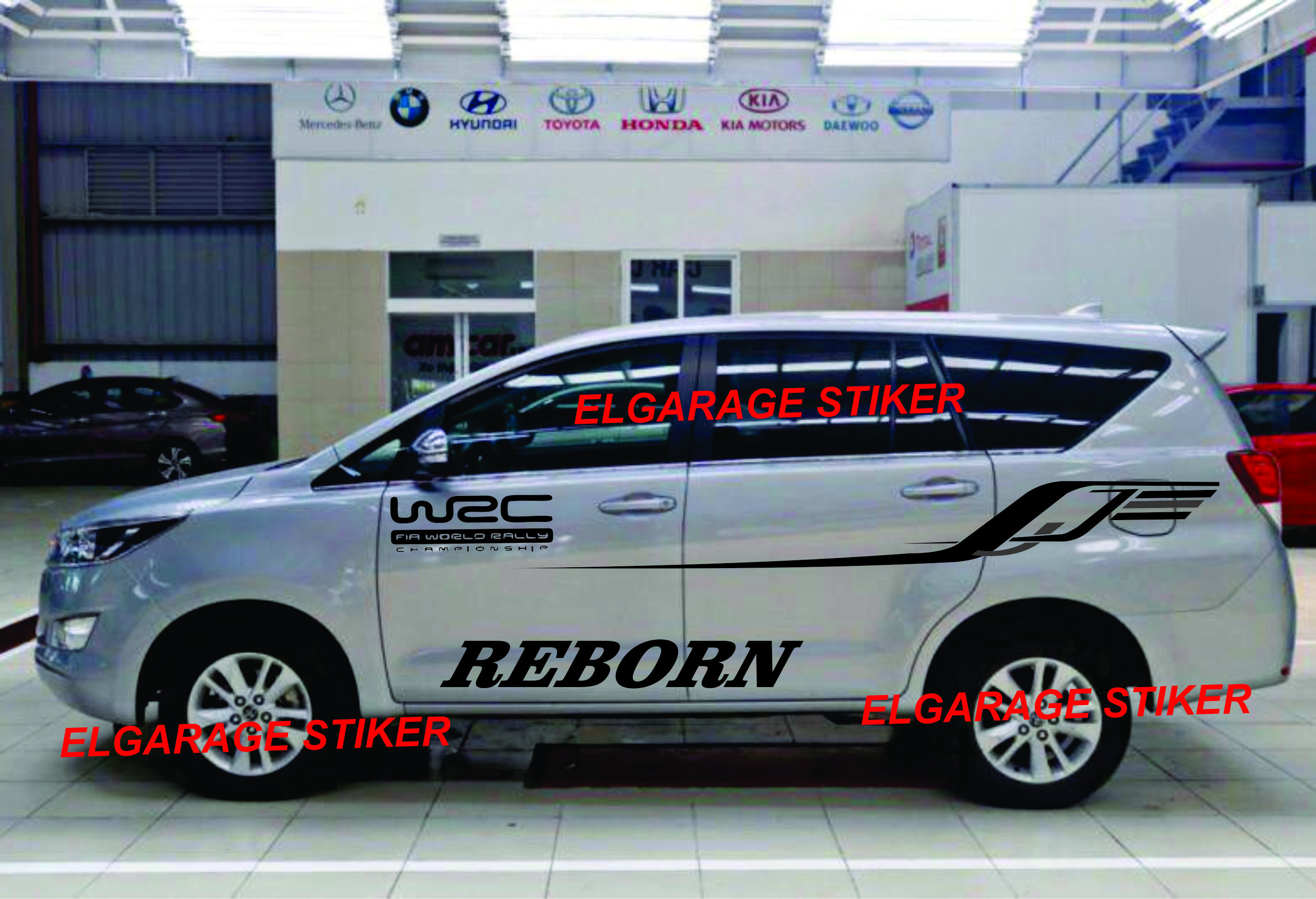 Stiker mobil kijang innova stiker mobil toyota innova cutting stiker ...