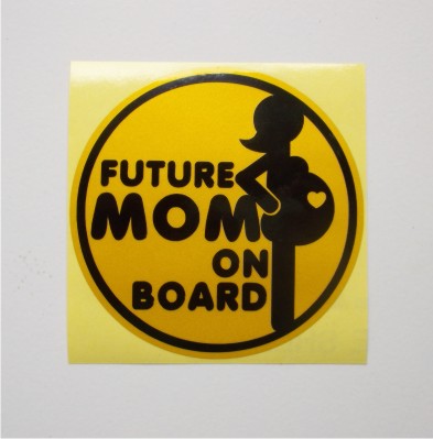 Sticker Stiker Future Mom On Board | Lazada Indonesia