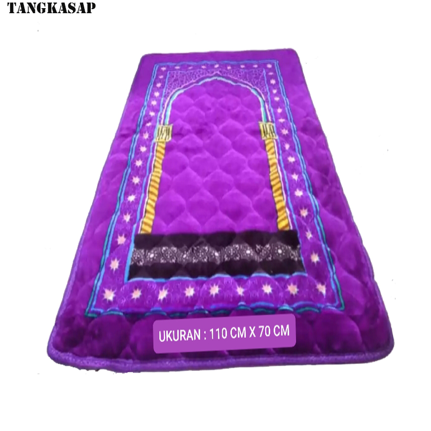 (BISA BAYAR DI TEMPAT)SAJADAH GULTING BUSA UKURAN 120×60 CM BAHAN BUSA ...