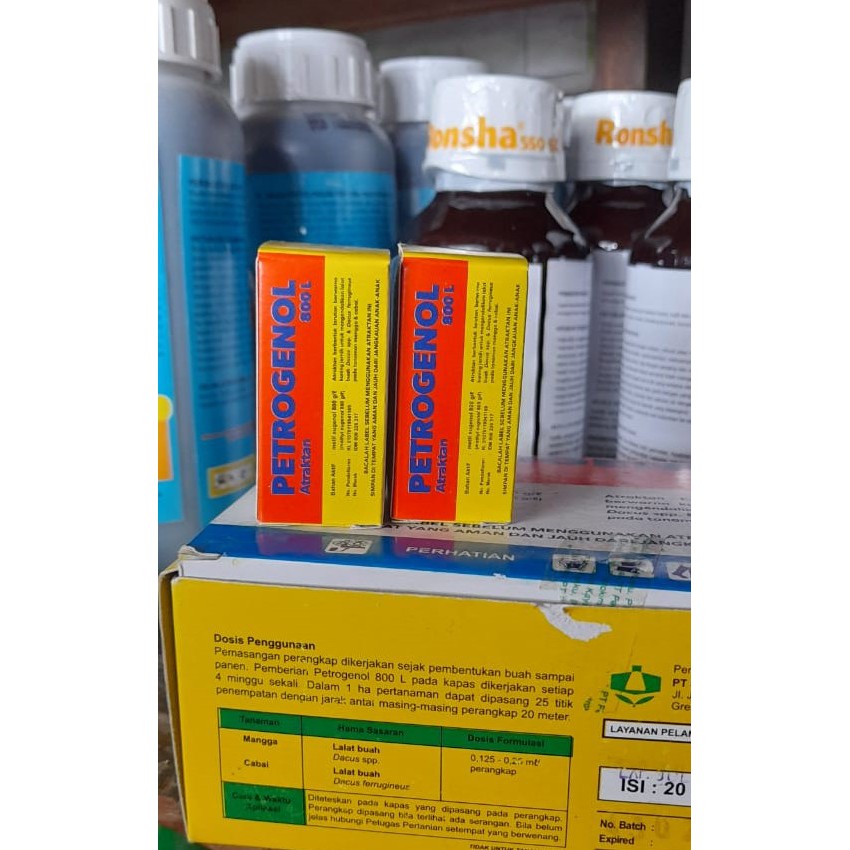 Petrogenol - Atraktan 5ml (Perangkap Lalat Buah) | Lazada Indonesia
