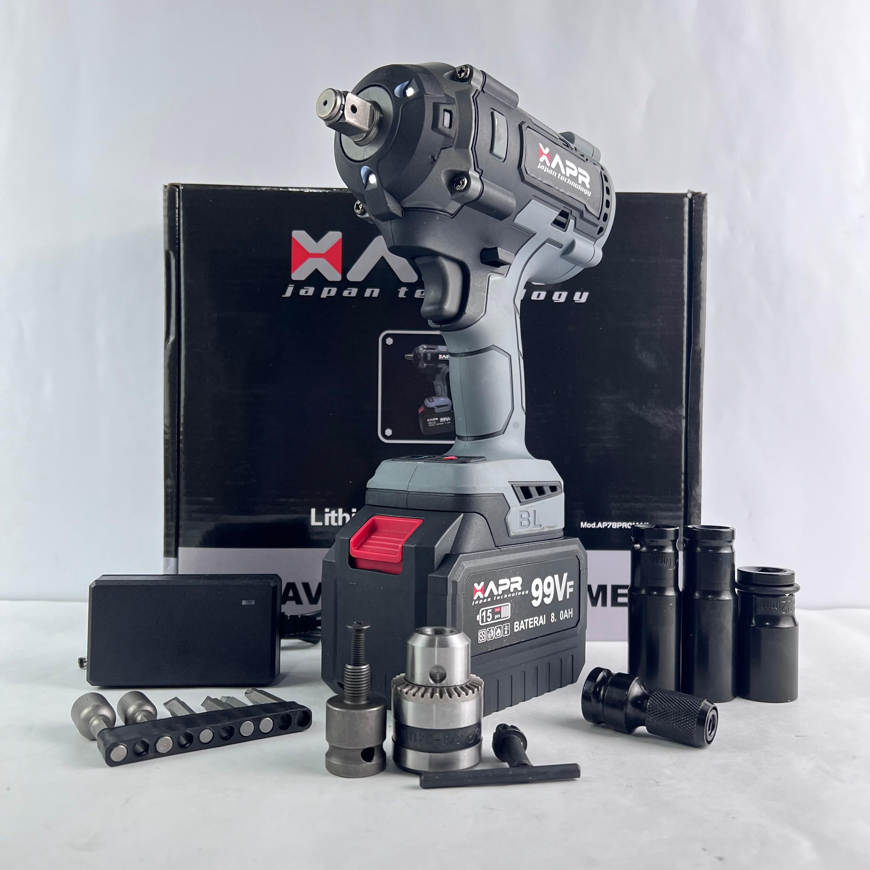 APR JAPAN PEMBUKA BAUT BOR Impact Wrench Jumbo 99v 1850NM Garansi Resmi ...