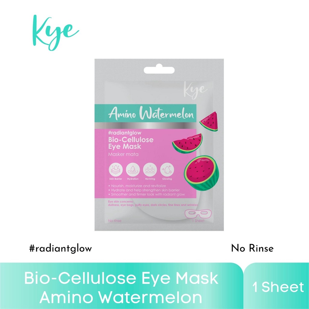 Kye - Amino Watermelon Bio Cellulose Eye Mask 1 Sheet | Lazada Indonesia
