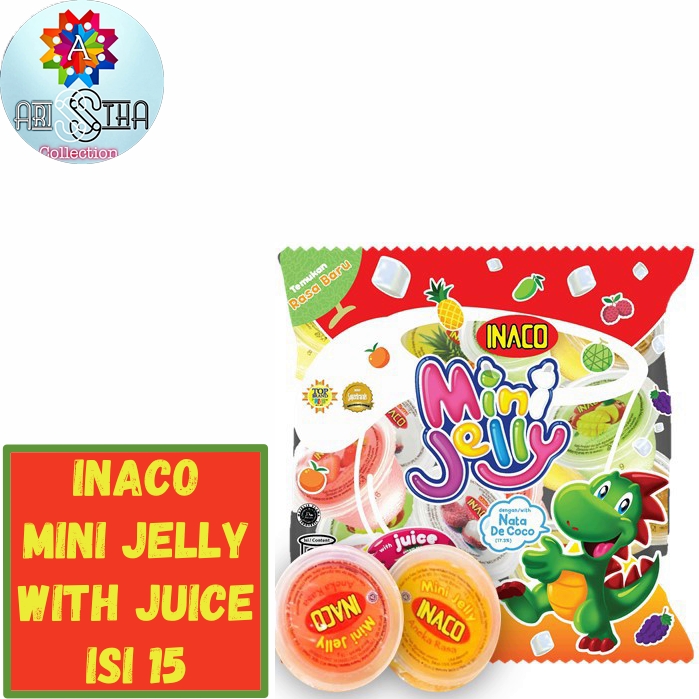 Inaco Mini Jelly isi 15 pcs 225 Gram | Lazada Indonesia