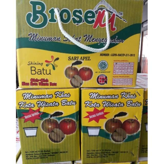 MINUMAN SARI APEL (32x120mL) BROSEM KHAS MALANG | Lazada Indonesia