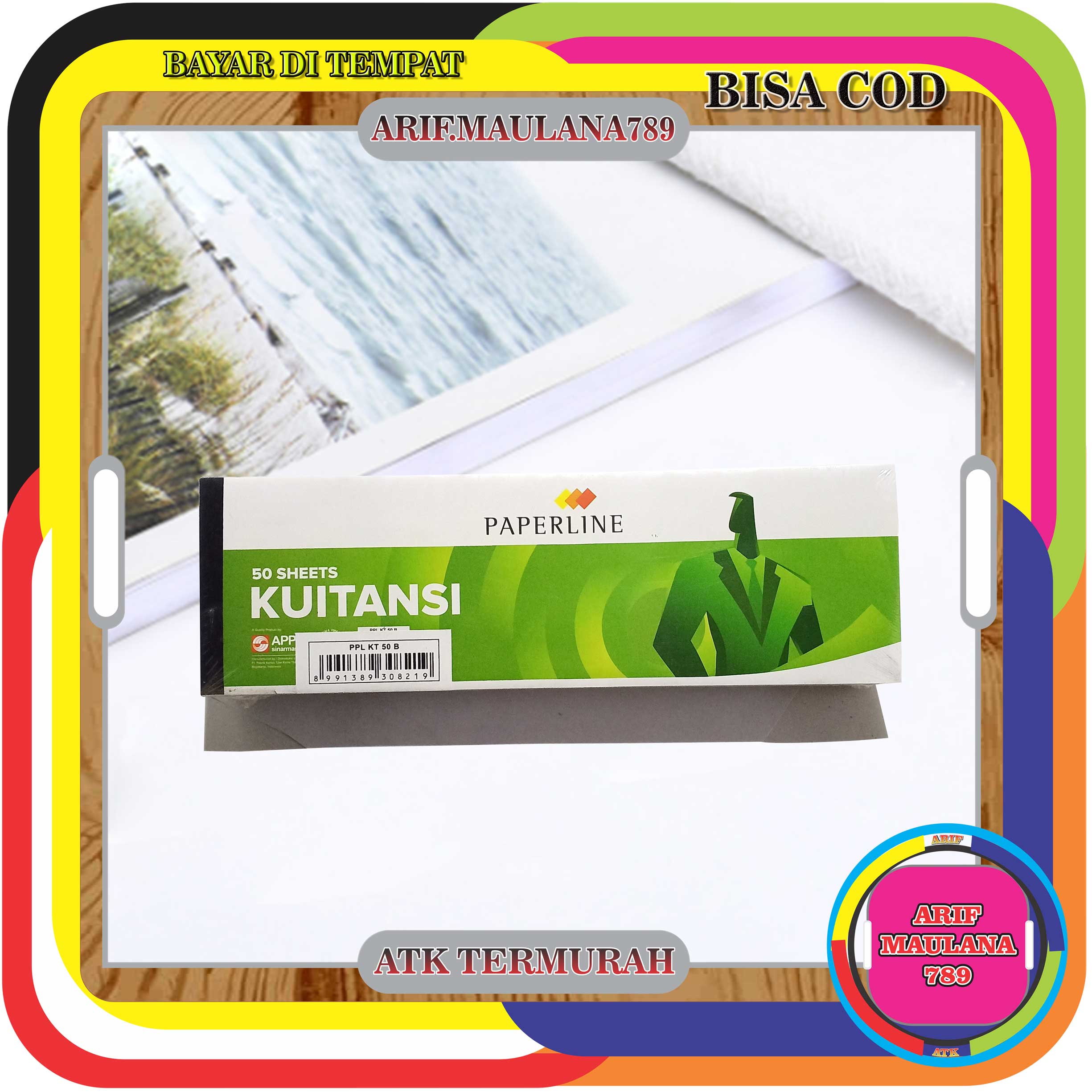 Kwitansi / Kuitansi Paperline Kecil (KT 40 M) isi 40 Lembar (10 Buku ...
