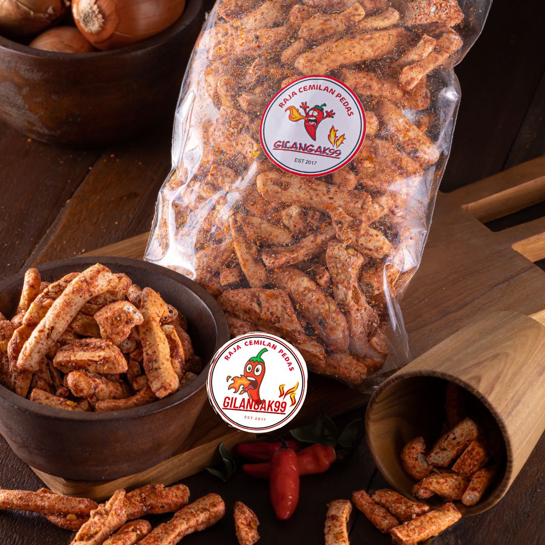 Basreng stik 1kg baso goreng bandung basreng stick pedas murah kriuk ...