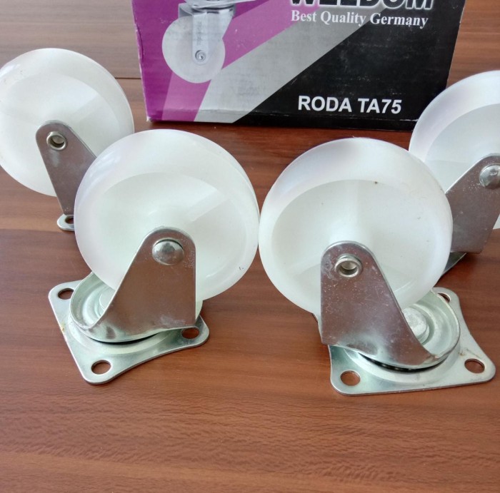 Roda Nylon 3 Inch WELDOM Caster Koper Aluminium | Lazada Indonesia