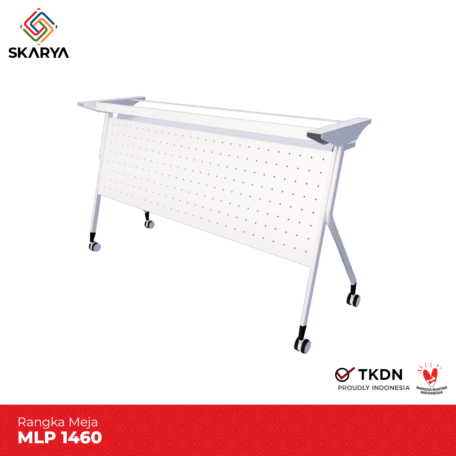 Kaki Meja Lipat Kaki Meja Besi Kaki Meja Kantor MLP 1460 (Baru ...