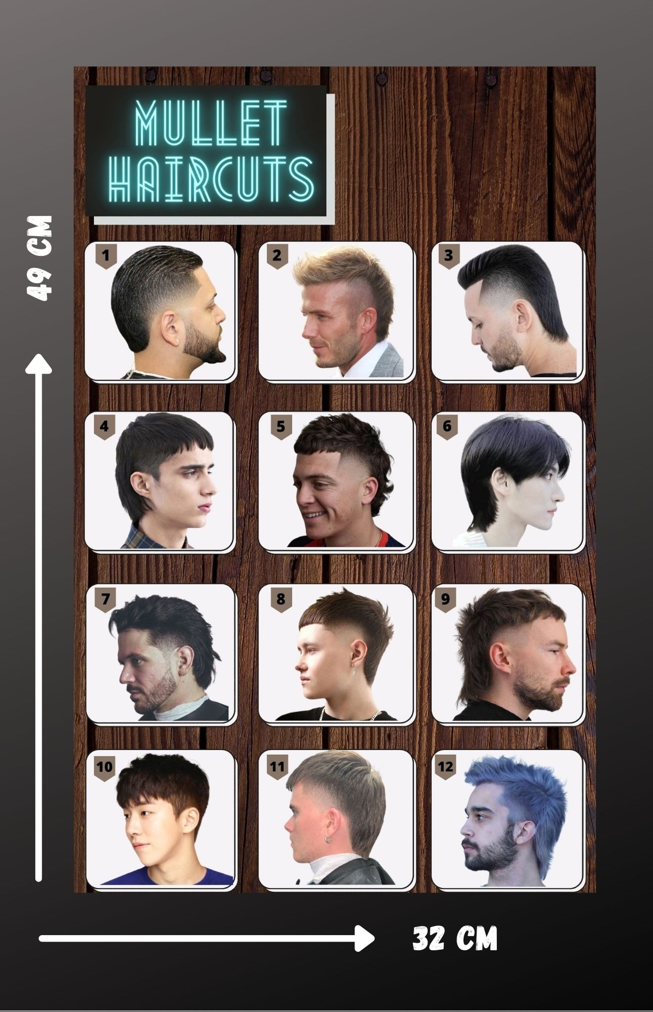 poster pangkas rambut termurah terlaris poster babershop terbaru poster ...