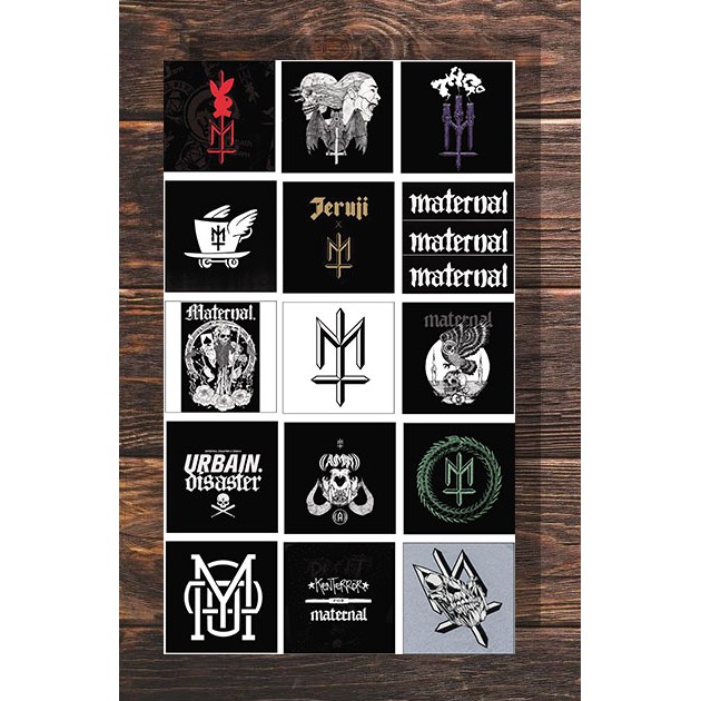 stiker maternal/stiker distro/stiker brand distro/stiker kekinian ...