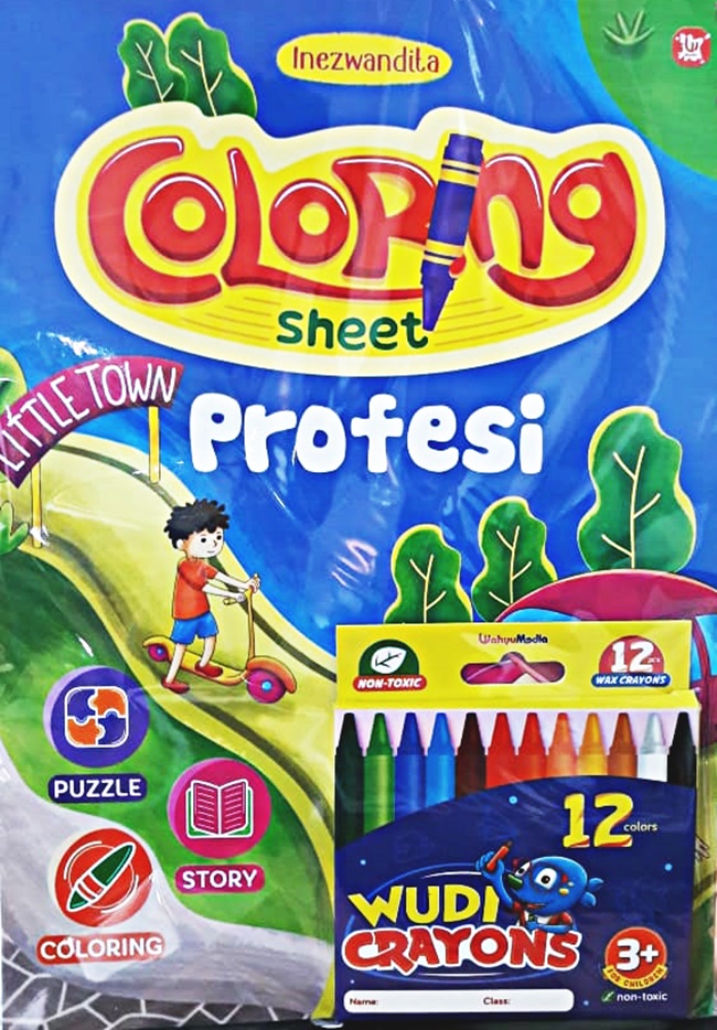 COLORING SHEET PROFESI | Lazada Indonesia