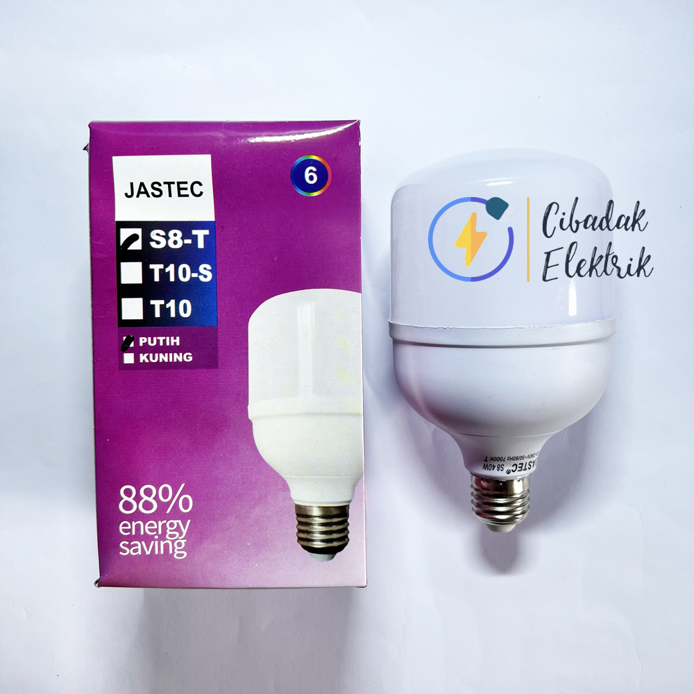 GROSIR LAMPU LED BULB 5 10 15 20 30 40 WATT JASTEC / LED BULB PUTIH / LAMPU BOHLAM SNI | Lazada ...
