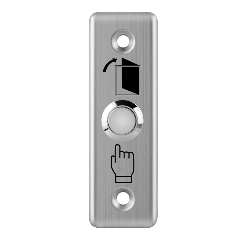 Exit Button Push Button Stainless Tombol Exit Keluar Rfid Access ...