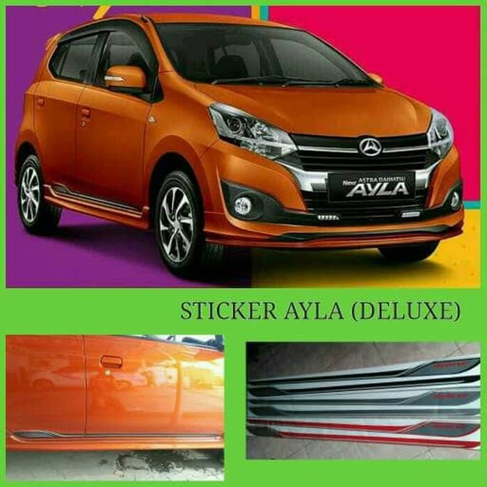 Sticker Body Samping Mobil Ayla DELUXE | Lazada Indonesia