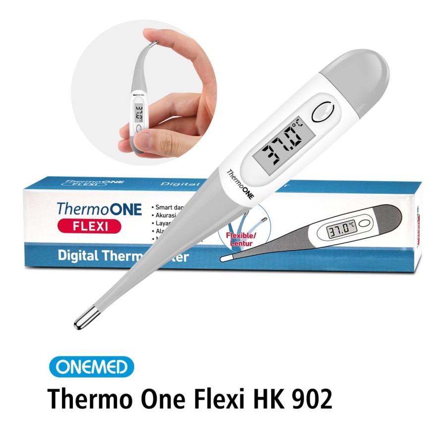 Thermo One Flexi Onemed Digital Thermometer - Termometer Pensil Lentur ...