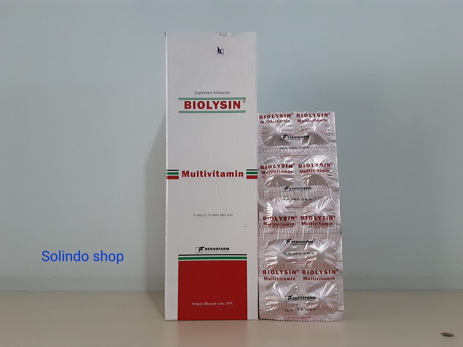 ECERAN 1 strip Biolysin Tablet | Multivitamin | Lazada Indonesia