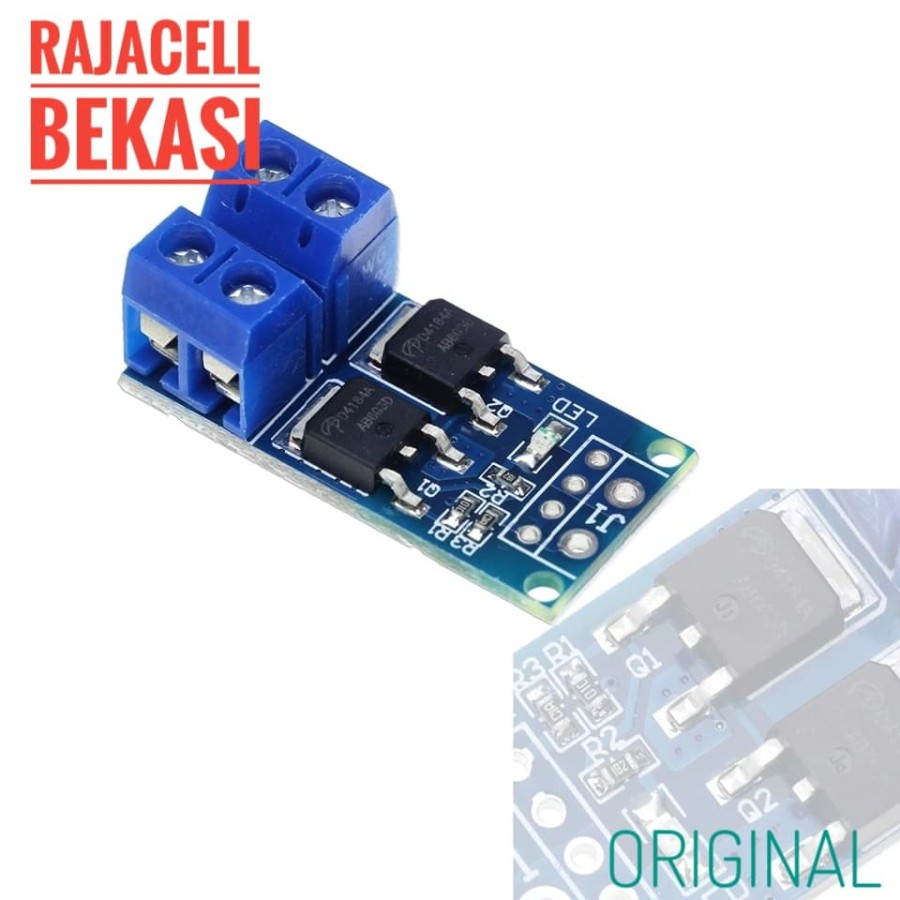 15A 400W MOSFET Switch Drive Module PWM Regulator Control Panel ...