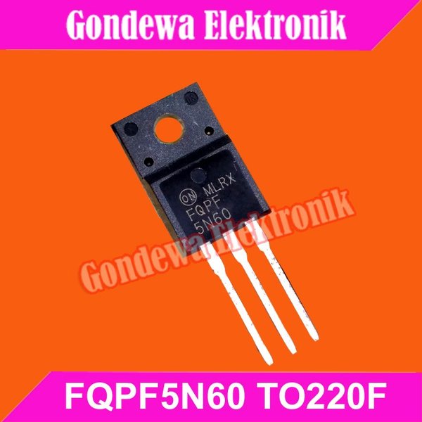 FQPF5N60C 5N60C 5N60 N-Channel MOSFET TO-220F | Lazada Indonesia