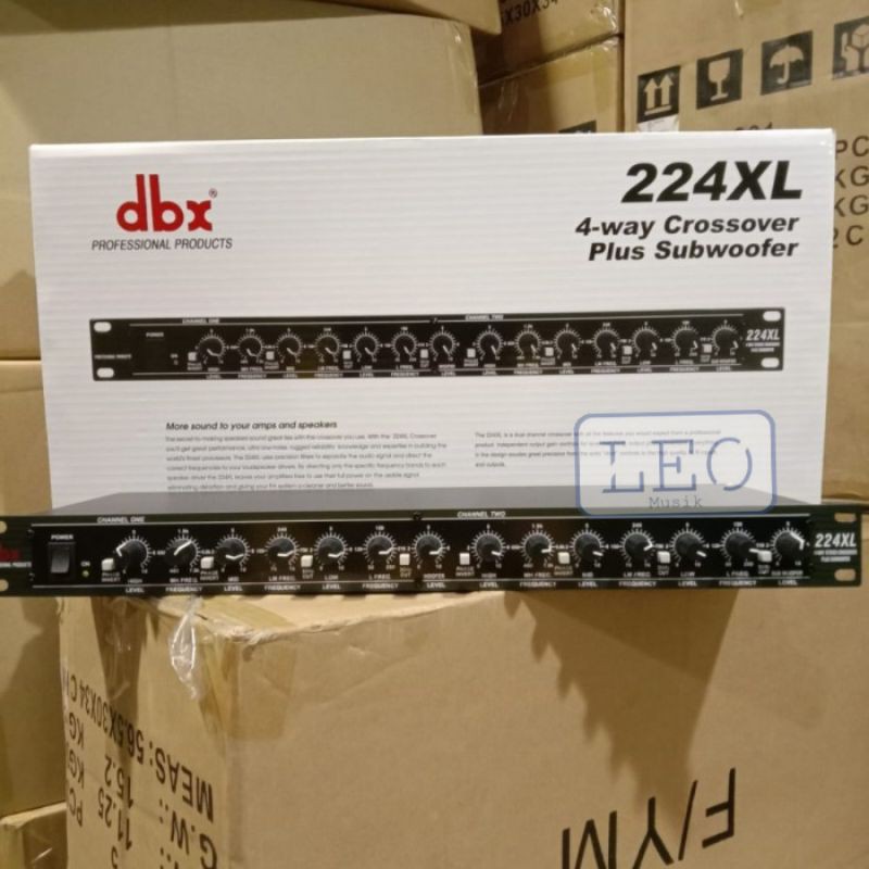CROSSOVER DBX 224xl SUBWOOFER 4 WAY MONO STEREO DBX 224 | Lazada Indonesia