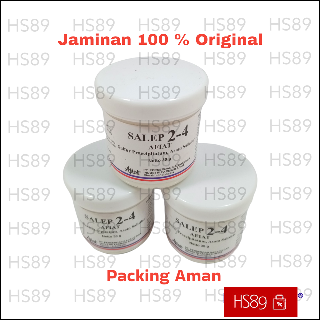 Salep 2-4 Afiat 30 gr salep untuk kulit salep 2 4 Kulit Kudis, jamur ...