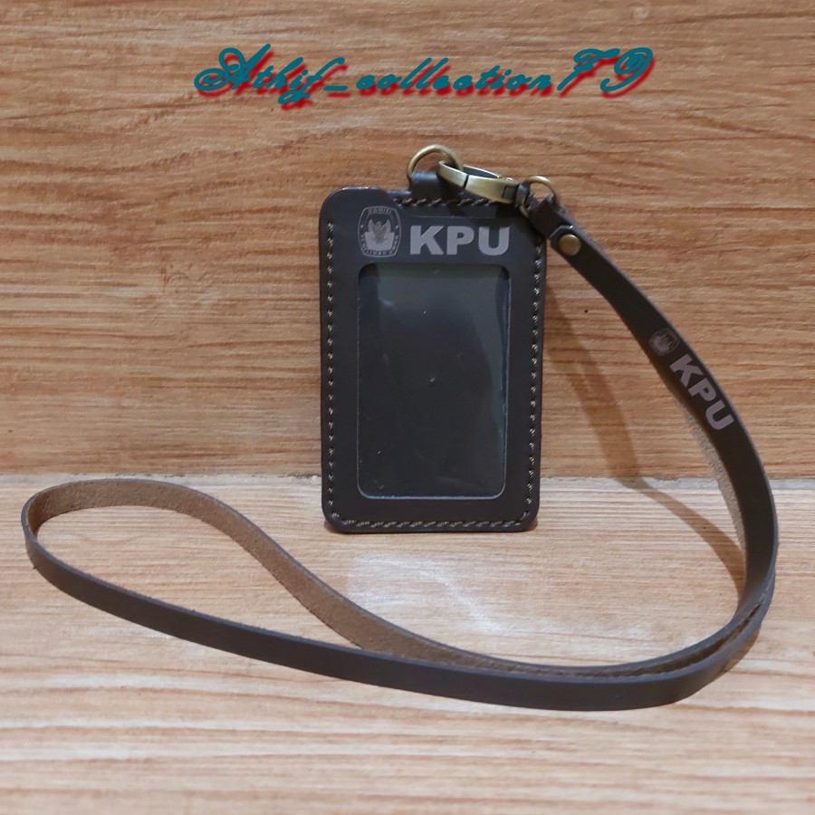Holder Id Card KPU / Kalung Id Card KPU Cokelat Tua | Lazada Indonesia