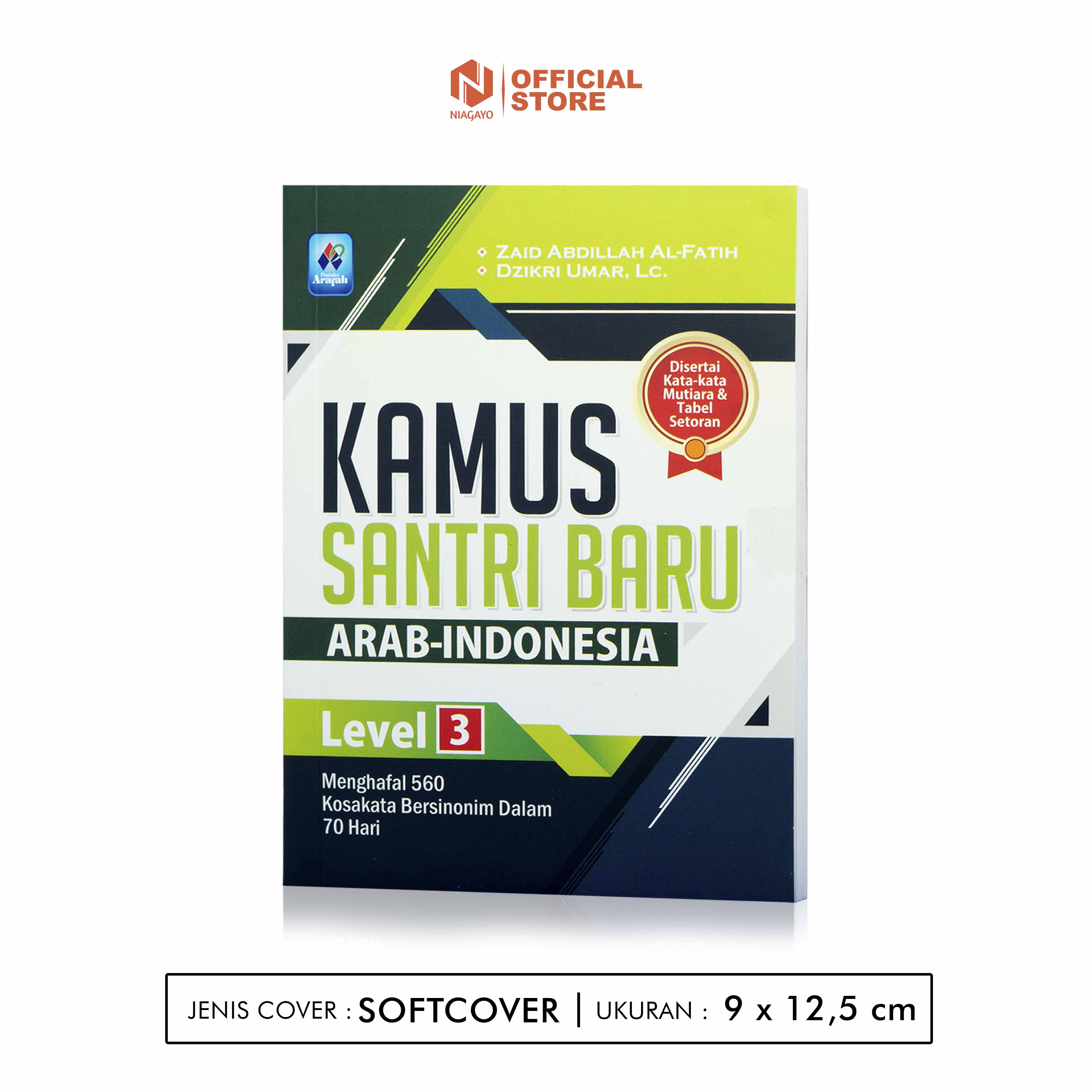 Buku Kamus Santri Baru Arab Indonesia Disertai Kata Mutiara Dan Tabel ...