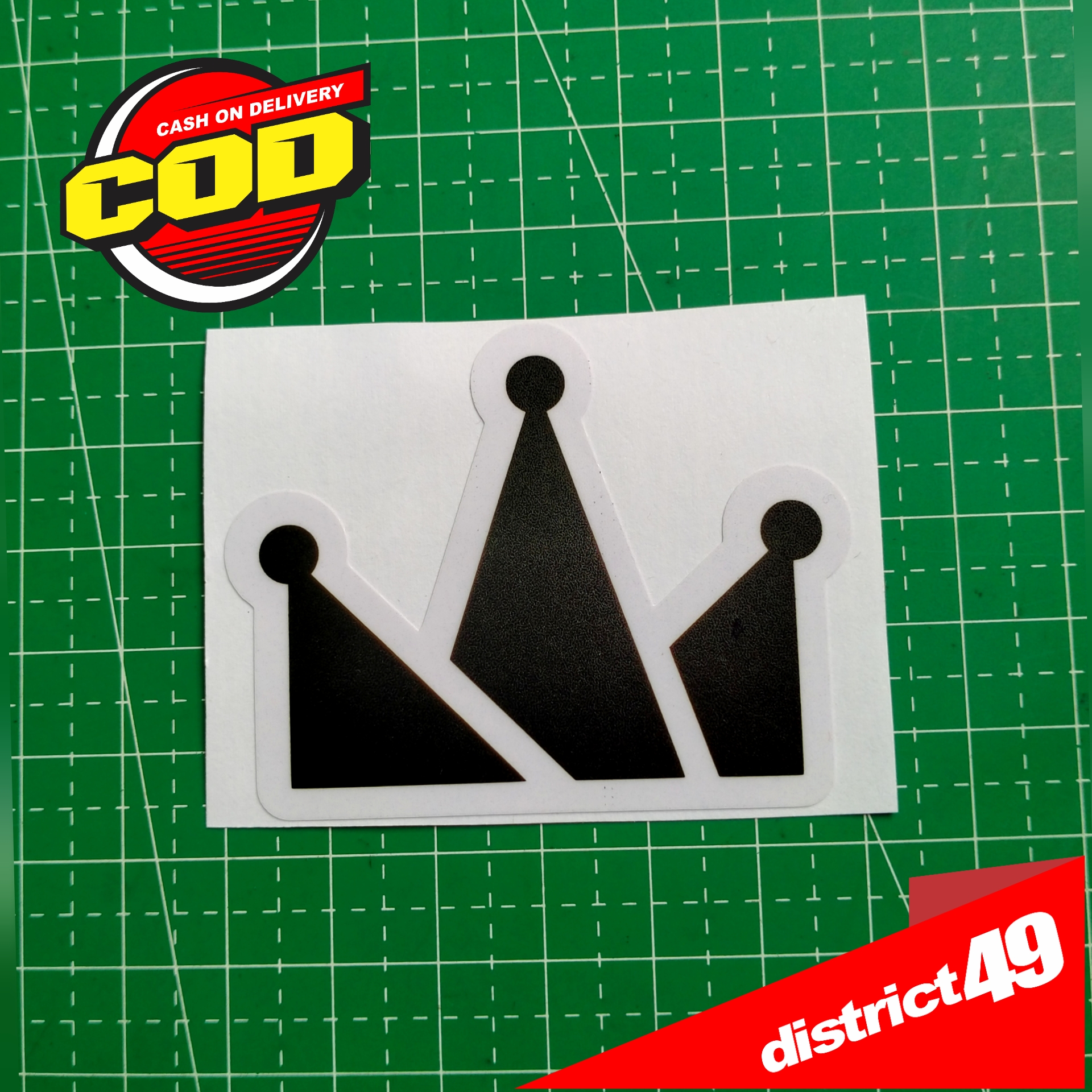Stiker Print Cut Laminasi Glossy Tahan Air - Stiker Brand Distro ...