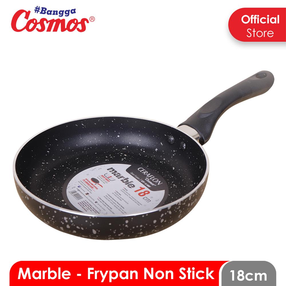 Cosmos CFP 18 MB F - Frying Pan 18 cm - Marble | Lazada Indonesia