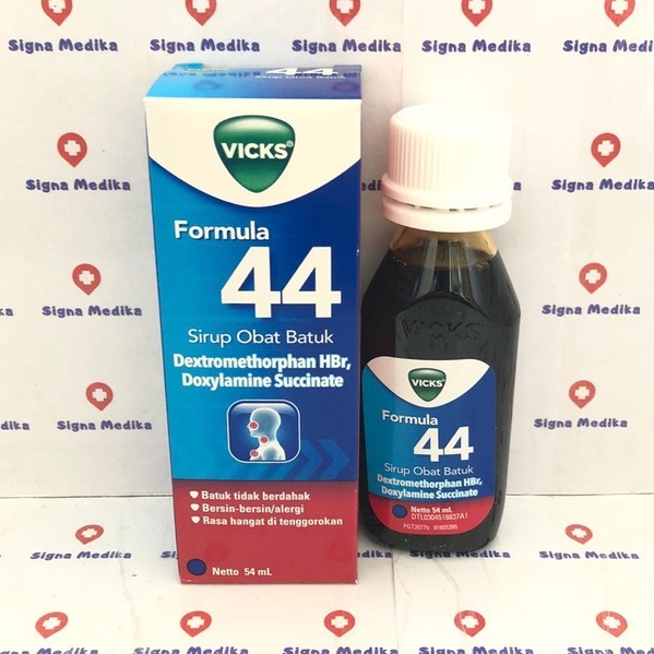 Vicks Formula 44 Dewasa 54ml - Obat Batuk Dan Pilek | Lazada Indonesia