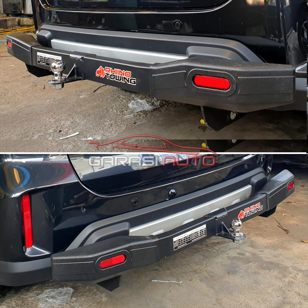 Tanduk Belakang Towing Bar All New BRV 2022 up Bumper Besi Rhino Guard ...