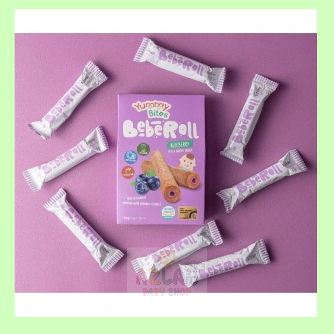 Yummy Bites Bebe Roll ECER Snack Bayi Sehat Beraneka Rasa | Lazada ...