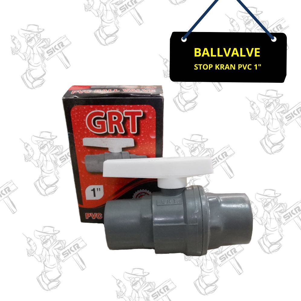 Ballvalve.stop kran pvc 1" /pvc balvalve stop kran air | Lazada Indonesia
